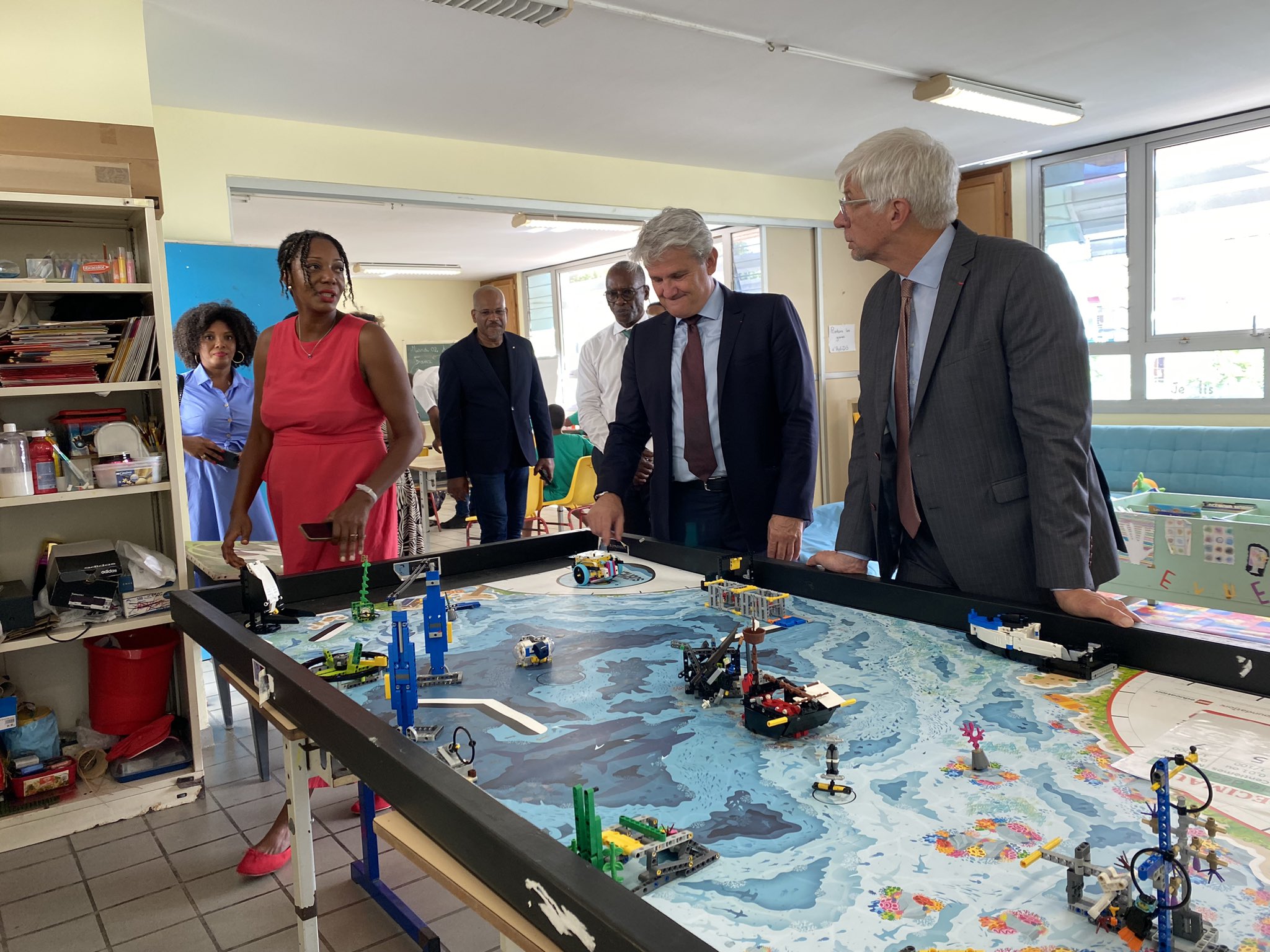 Visite de l'école Raphaël Cipolin | Région académique Guadeloupe