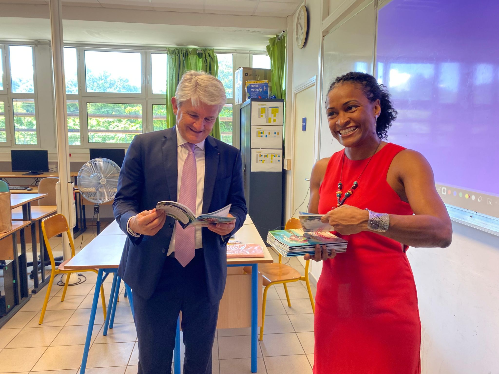 Visite du recteur au lycée des des métiers de l'hôtellerie et du tourisme Violetta Chaville ...